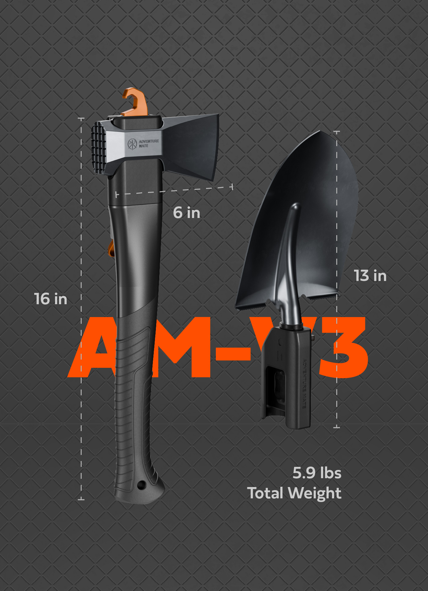 Adventure Mate – The Ultimate 6-in-1 Outdoor Multi-Tool